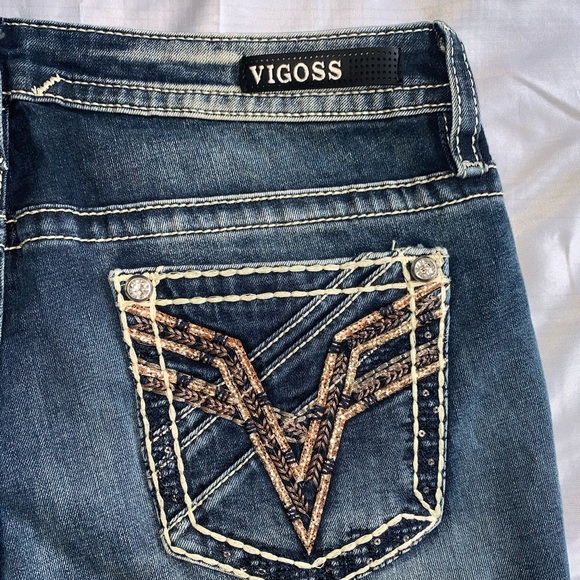 Vigoss | Jeans | Nwt Vigoss Cropped Ankle Dark Wash Jeans Sz 6 | Poshmark